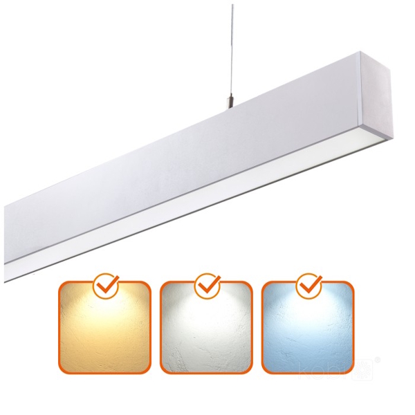 LED Linijska Koline K2 Pro - 40W, 3CCT, 120cm, Bijela - LEDISON.HR